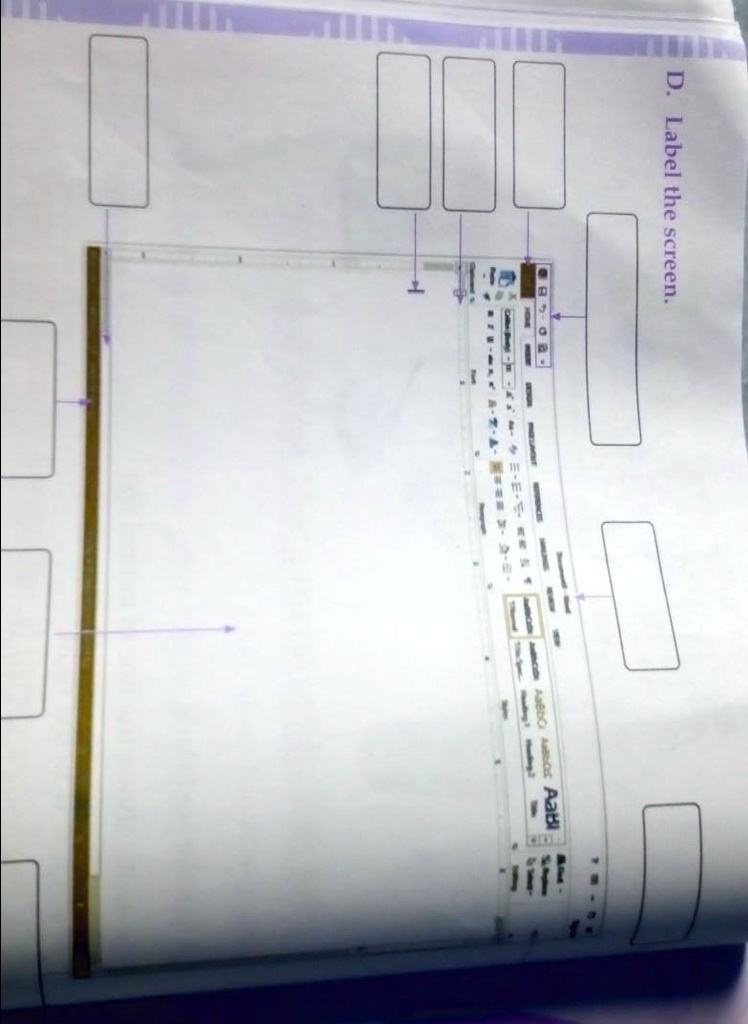 SOLVED: Formatting in Word: Label the Screen Name Guys, please help me. Label J41 Screen Ied