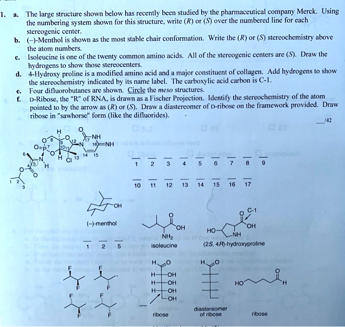 the large structure shown below has recently been studied by the ...