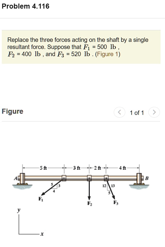 SOLVED: A) Determine the magnitude of the resultant force. B) Determine the angle between the ...