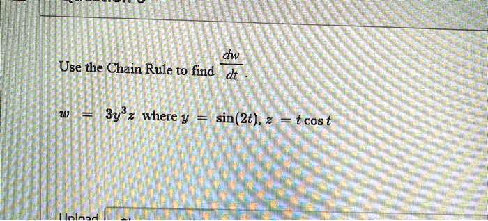 use the chain rule to find 8y 2 where y sin2t 2 tcos t 75902