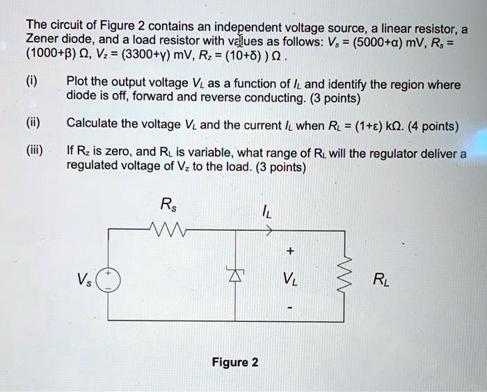ignore all greek symbols and please explain steps the circuit of figure 2 contains an ...