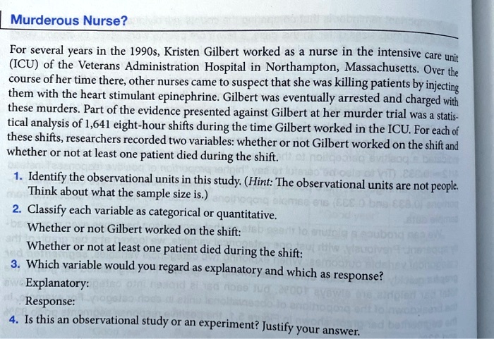 murderous nurse for several years in the 1990s kristen gilbert worked ...