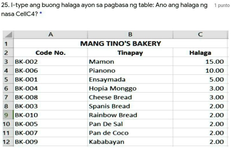 SOLVED: ano ho ito? pasagot po 25.[-type ang buong halaga ayon sa ...