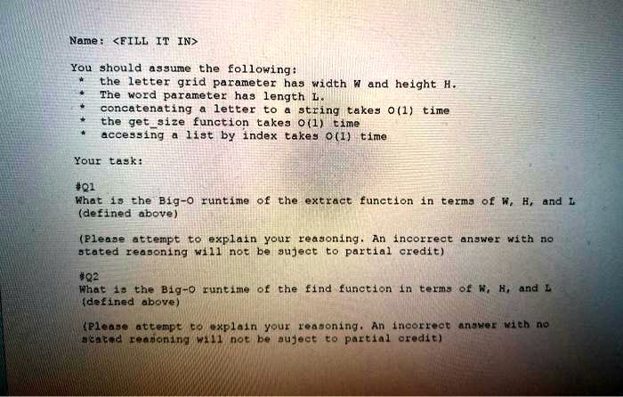 Name: You should assume the following: the letter grid parameter has ...