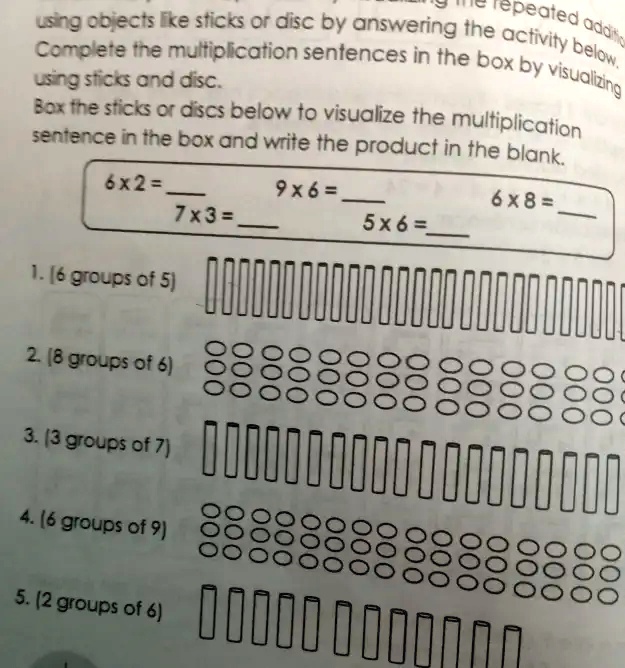 pngeects re sticks or isc by answering the tepeated activity ado coto ...
