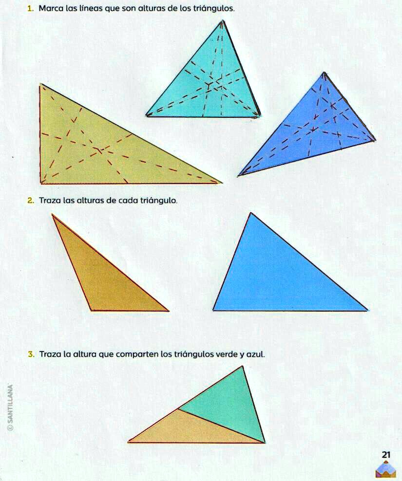 SOLVED: me ayudan doy corona y 5 cocoros y 5 estrellas Marca las líneas que son alturas de los ...