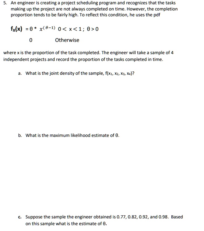An Engineer Is Creating Project Scheduling Program And Recognizes That The Tasks Making Up The 