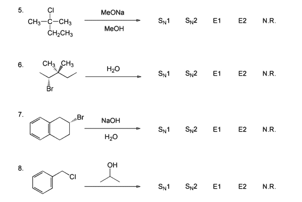 SOLVED: Please help me select the correct mechanism and draw the ...