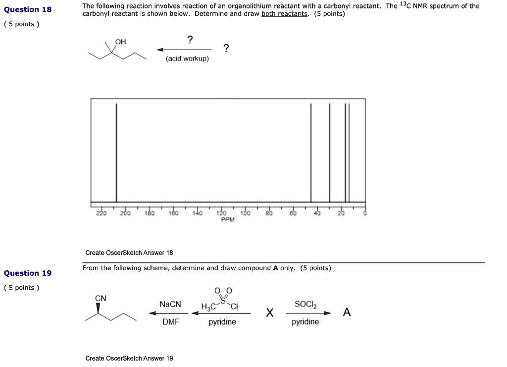 SOLVED: Question 18 The following reaction involves reaction of an ... SOLVED: Question 18 The following reaction involves reaction of an ...