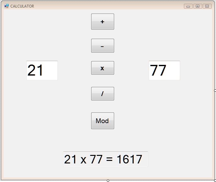 Solved In Visual Basic Write A Program That Allows The User To Specify Two Numbers And Then