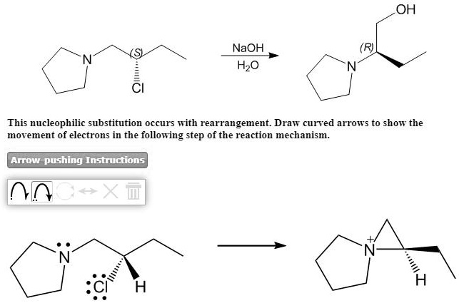 oh naoh hzo this nucleophilic substitution occurs with rearrangement ...