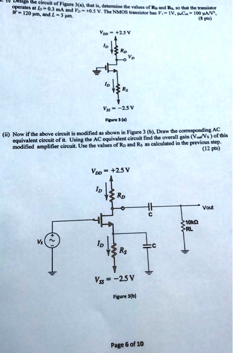 SOLVED: Solve par II only e circuit of Figure 3a,that i,determine the ...