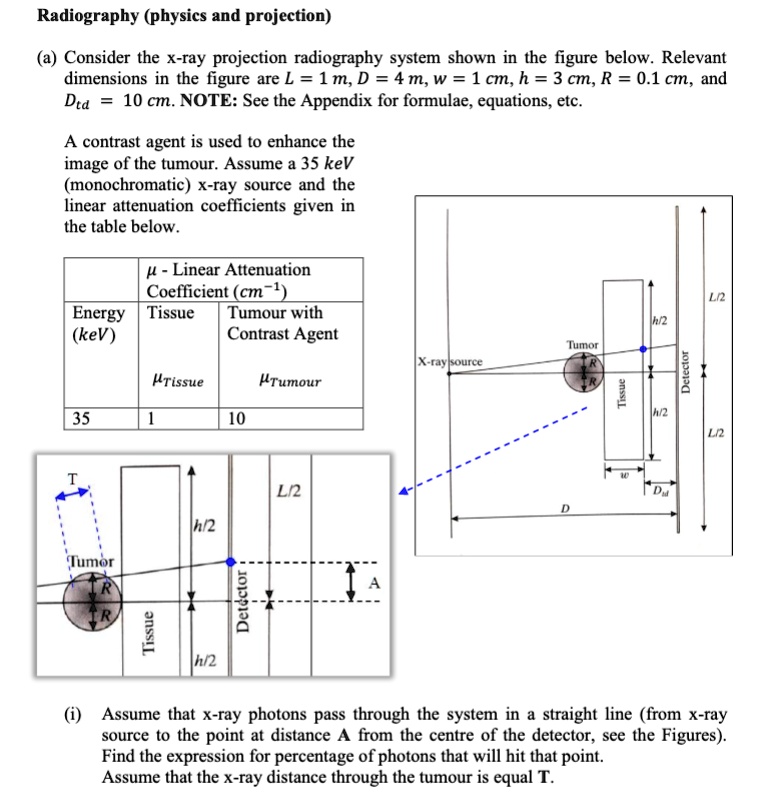 SOLVED: Medical Imaging Signals and Systems: Radiography Radiography ...