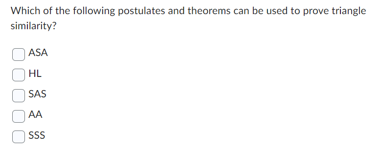SOLVED: Which of the following postulates and theorems can be used to ... SOLVED: Which of the following postulates and theorems can be used to ...