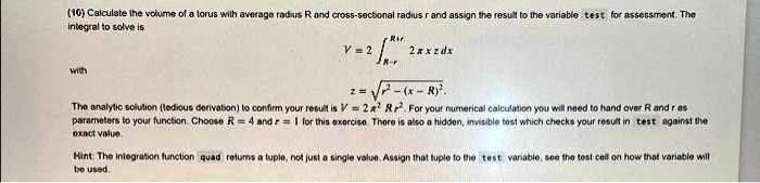 Solved Please Write The Code Using Only The Numpy And Math Libraries In Python Calculate The