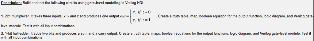Solved Create A Truth Table Map Boolean Equation For The Output Function Logic Diagram And