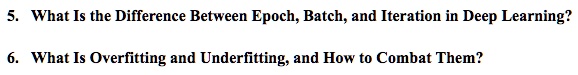 VIDEO solution: What Is the Difference Between Epoch, Batch, and Iteration in Deep Learning ...