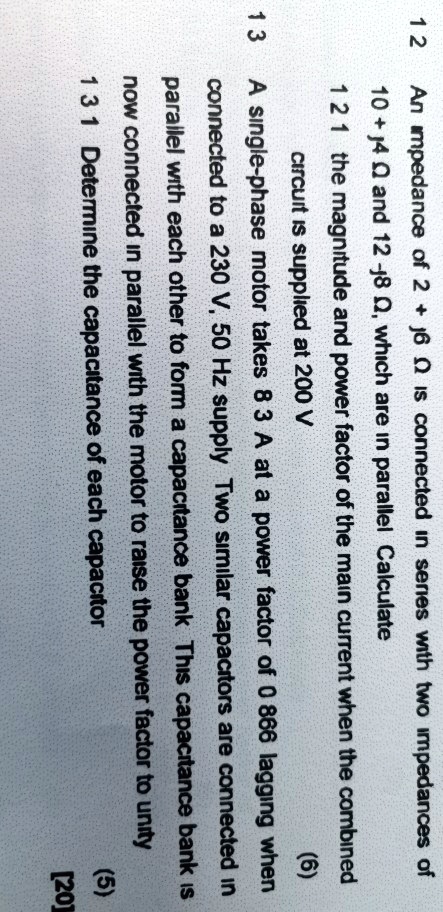 SOLVED: 13 12 13 1 Determine the capacitance of each capacitor now ...