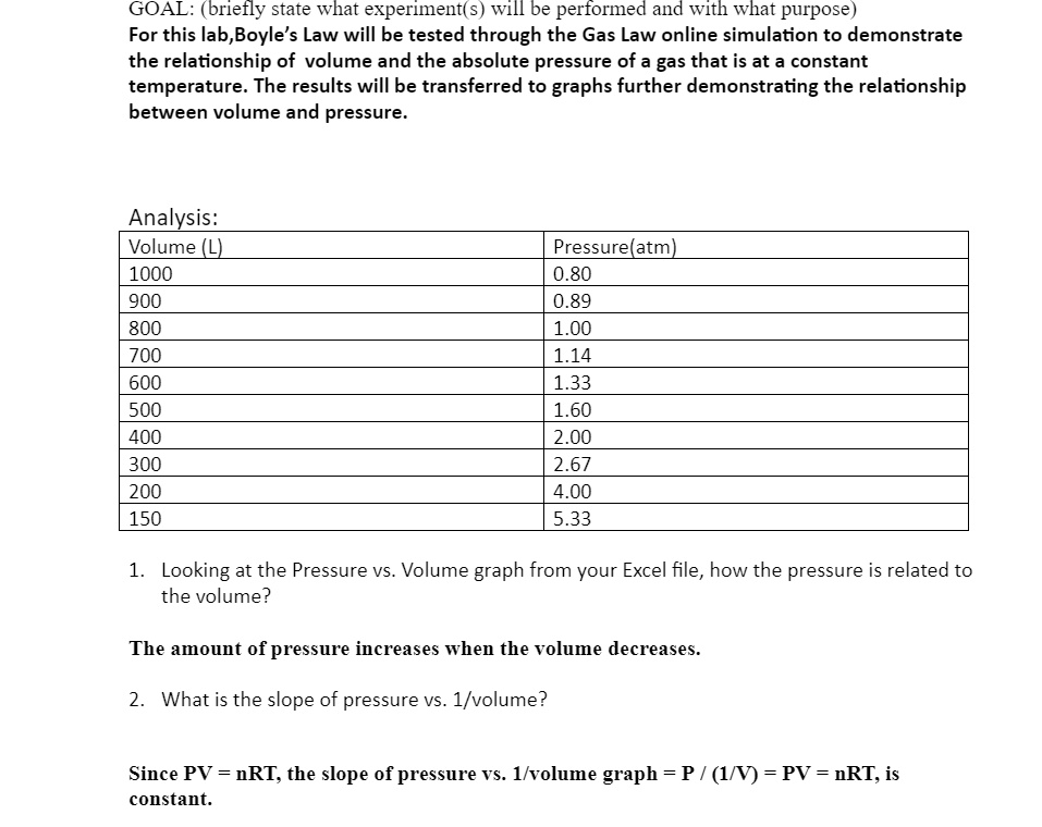 Write A Summary Of Your Results What General Conclusions Can You Draw From Your Results For