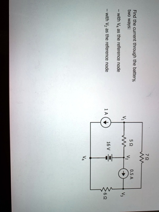 two ways with v as the reference node with v4 as the reference node ...