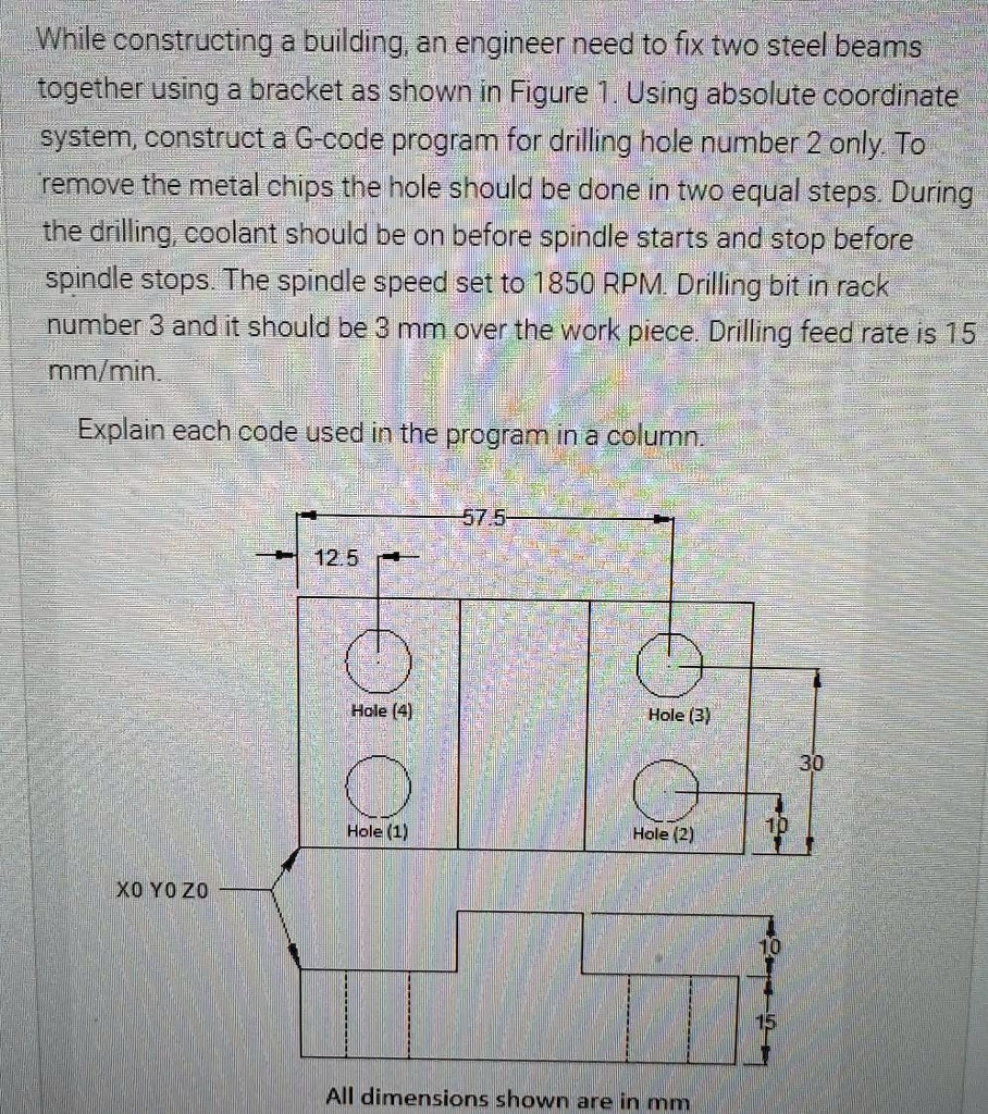 SOLVED: While constructing a building, an engineer needs to fix two ...
