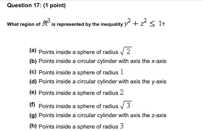 SOLVED: Question 17: point) What region of 93 is represented by the ... SOLVED: Question 17: point) What region of 93 is represented by the ...
