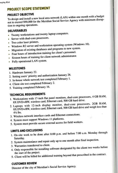 SOLVED: question: 1-Use the Risk Assessment Form (including risk event ...
