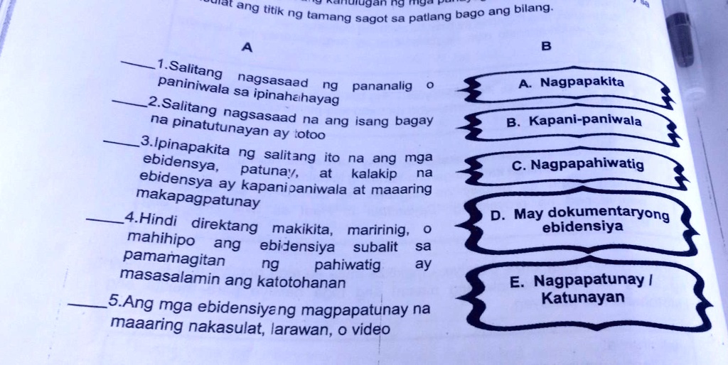 SOLVED: gusto ko nang kausap haha pasagot muna "dt ang titik enulugan ...