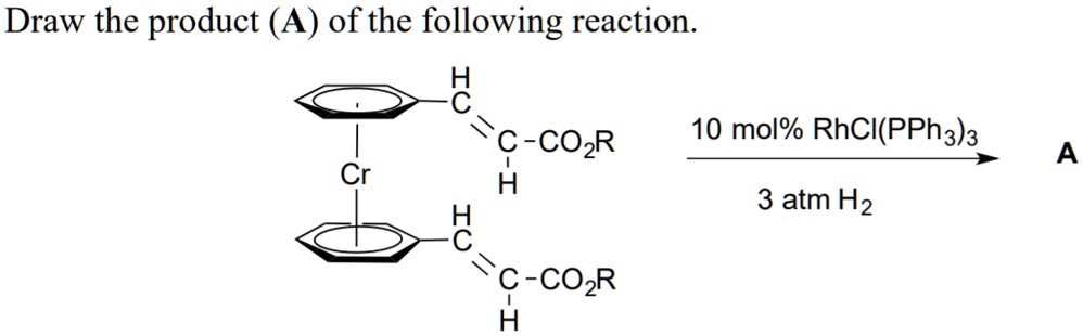 SOLVED: Draw the product (A) of the following reaction: #=c-cof 10 mol ...