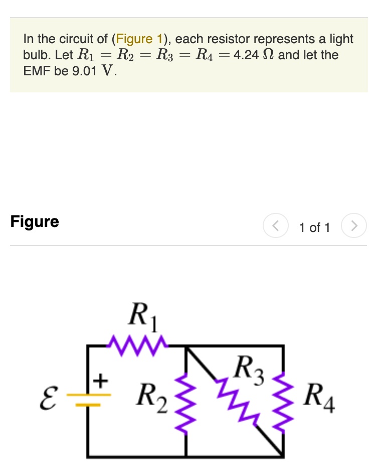 in the circuit of figure 1 each resistor represents a light bulb let r1 ...