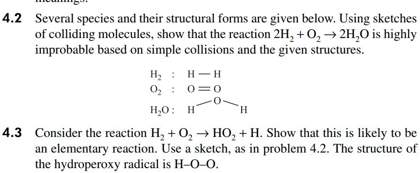 SOLVED: 4.2 Several species and their structural forms are given below ...