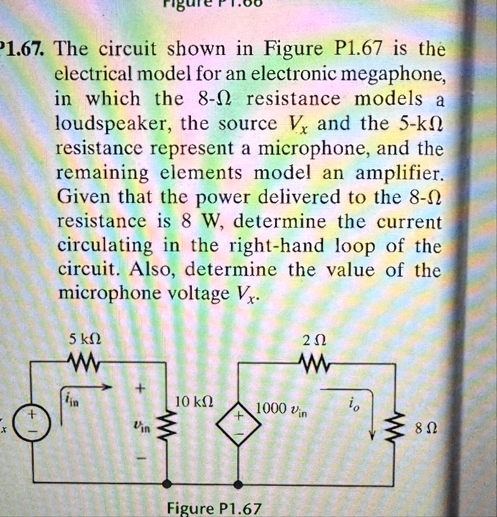P167 the circuit shown in figure p167 is the electrical...