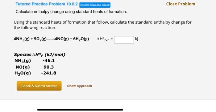 SOLVED: Tutored Practice Problem 10.6.2 Close Problem Calculate ... SOLVED: Tutored Practice Problem 10.6.2 Close Problem Calculate ...
