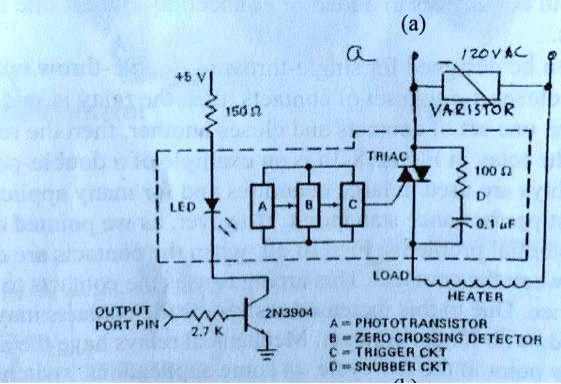 SOLVED: The figure shows how you can use a Solid State Relay to turn on ...