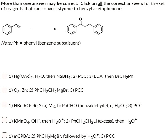 SOLVED: More than one answer may be correct: Click on all the correct answers for the set of ...
