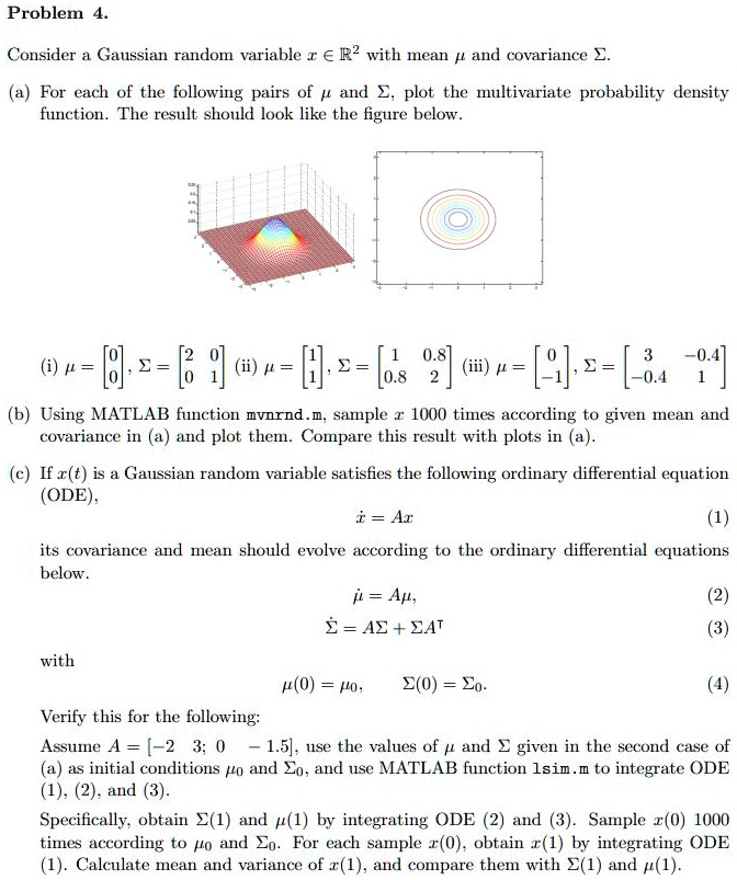 Solved Texts Problem 4 Consider A Gaussian Random Variable X ∈ R2 1438
