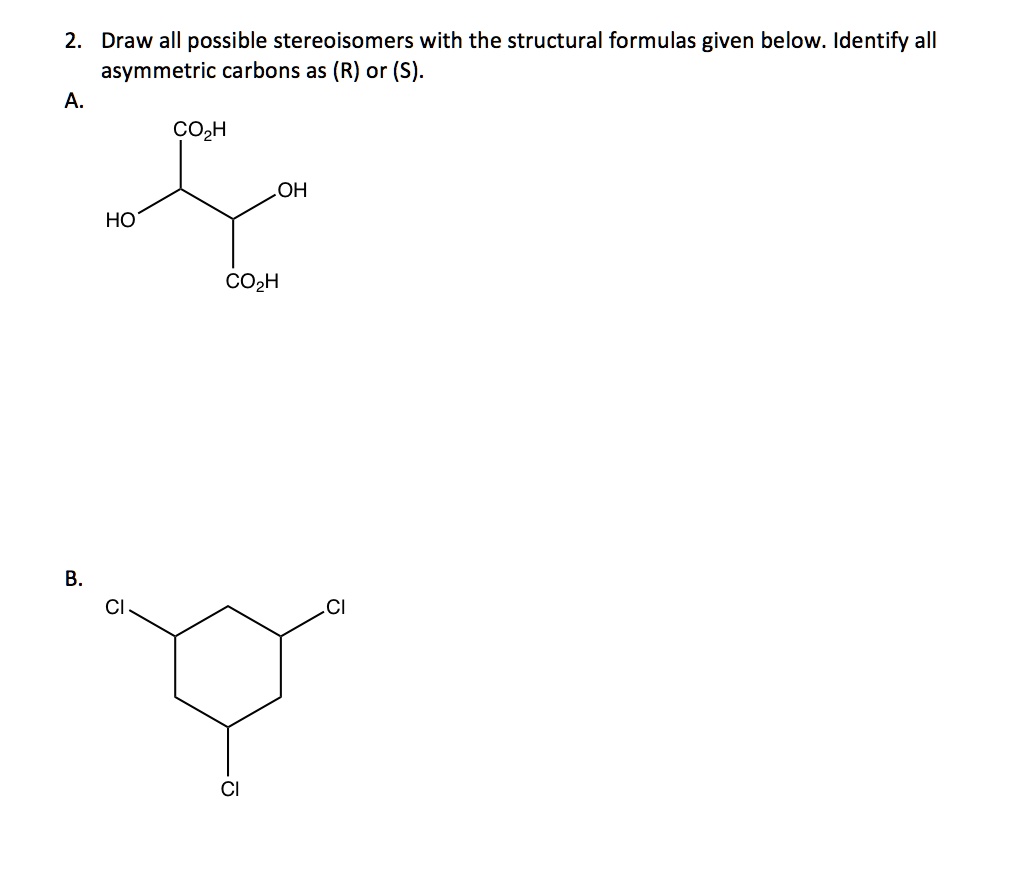 Draw all possible stereoisomers with the structural f… - SolvedLib Draw all possible stereoisomers with the structural f… - SolvedLib