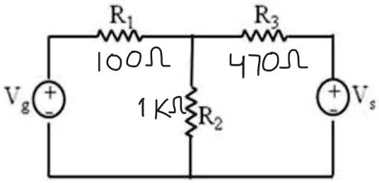 SOLVED: In the circuit shown, do the following: 1. Calculate the voltages and currents of each ...