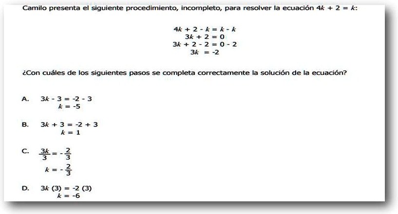 SOLVED: Camilo presenta el siguiente procedimiento incompleto, para ... SOLVED: Camilo presenta el siguiente procedimiento incompleto, para ...