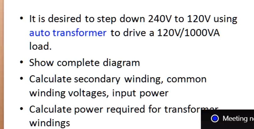SOLVED: given that Load is resistive and power factor is 1 throughout the circuit It is desired ...