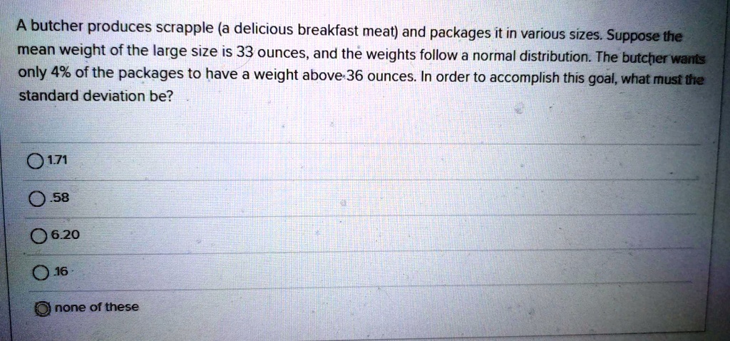 a butcher produces scrapple a delicious breakfast meat and packages it ...