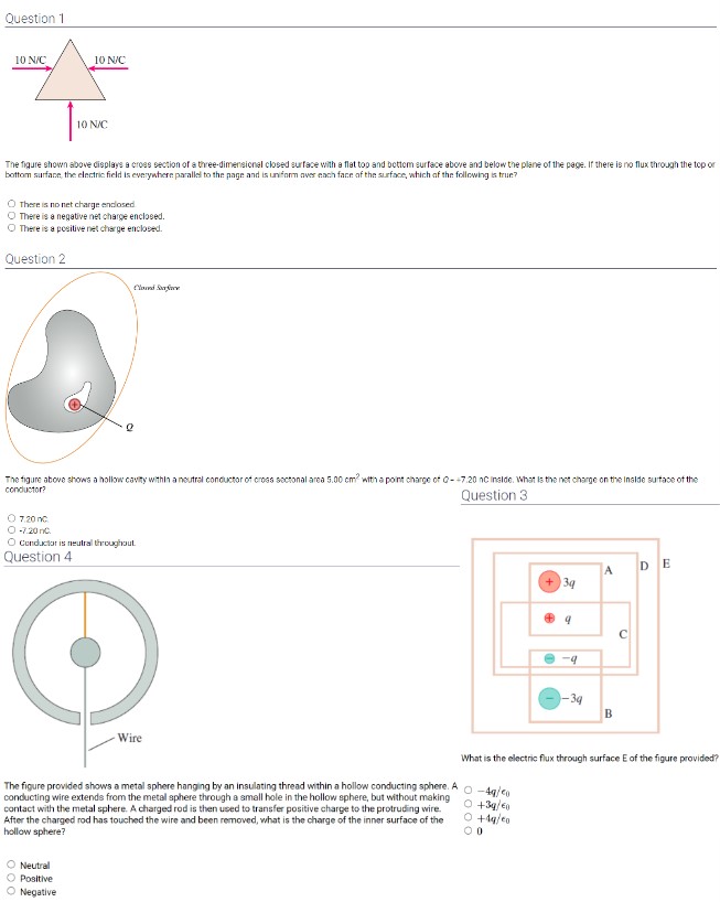 Question 1 The figure shown above displays a cross section of a three ...