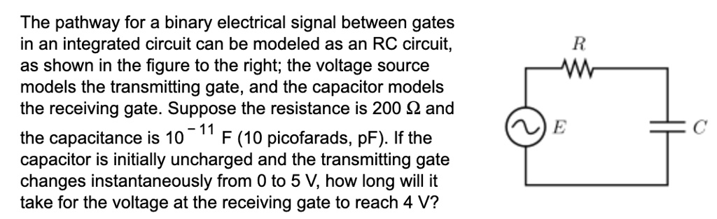 SOLVED: The pathway for a binary electrical signal between gates in an ...