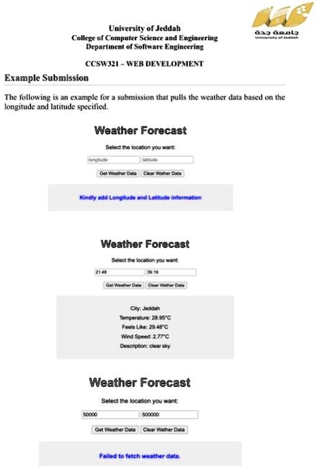 Solved Texts Assignment Choose An External Api And Build A Web Page That Communicates With The
