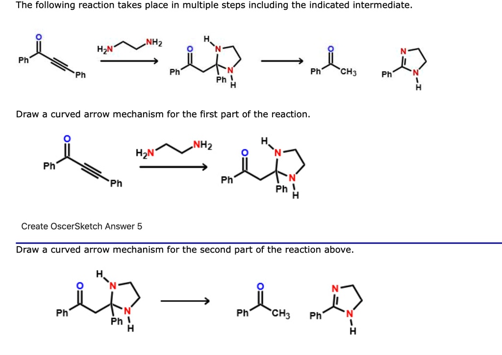 the following reaction takes place in multiple steps including the ...