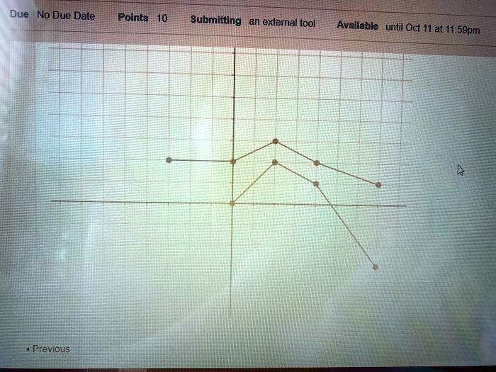 SOLVED: Text: Due No Due Date Points: Submitting an external tool Available until Oct 11 at 11:59 pm