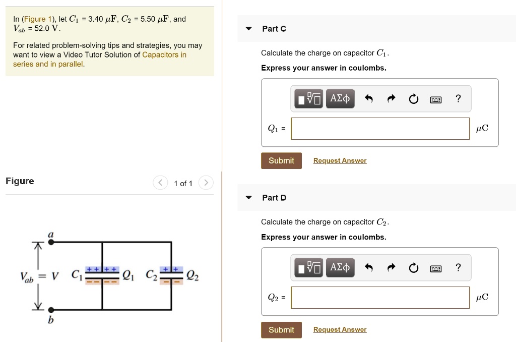 in figure 1 let c1 340 pf c2 550 pf and vab 520 v part for related ...