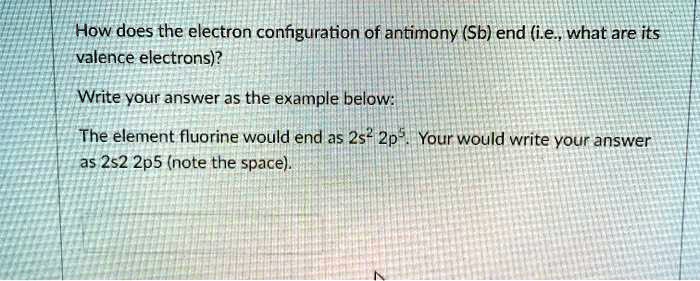 Antimony Periodic Table Valence Electrons | Cabinets Matttroy