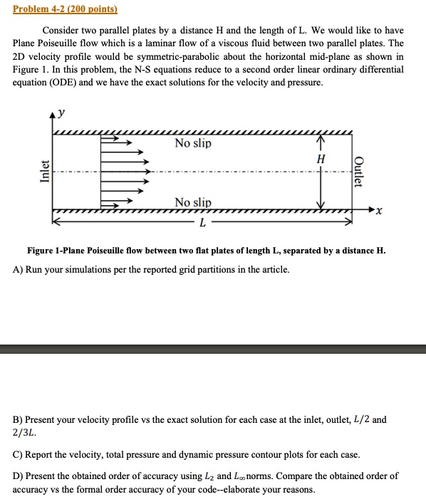 SOLVED: Problem 4-2 (200 points) Consider two parallel plates by a ...