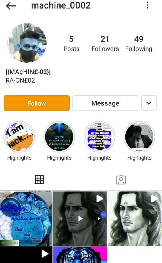 machine0002 [MACHIN£-02] RA-ON£02 5 21 49 Posts Followers Following ...